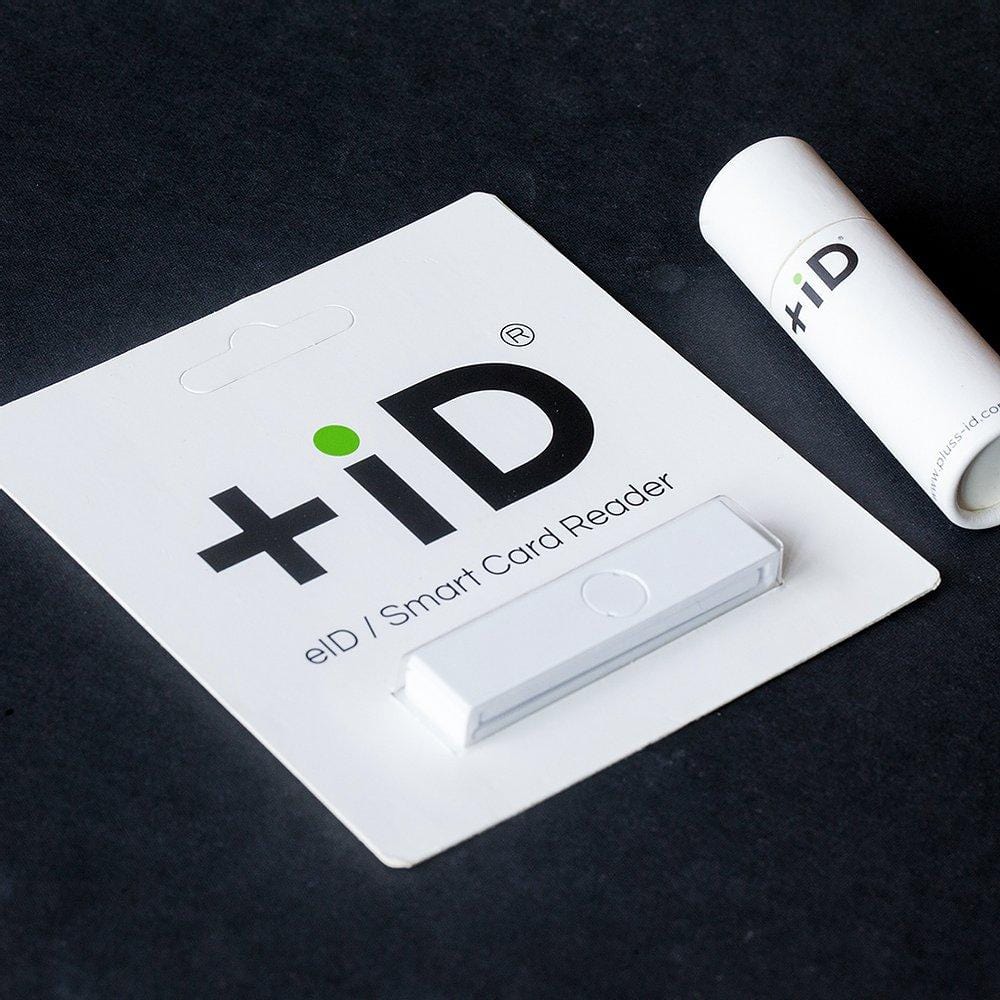 +iD WHITE smart card reader – Pluss ID OÜ
